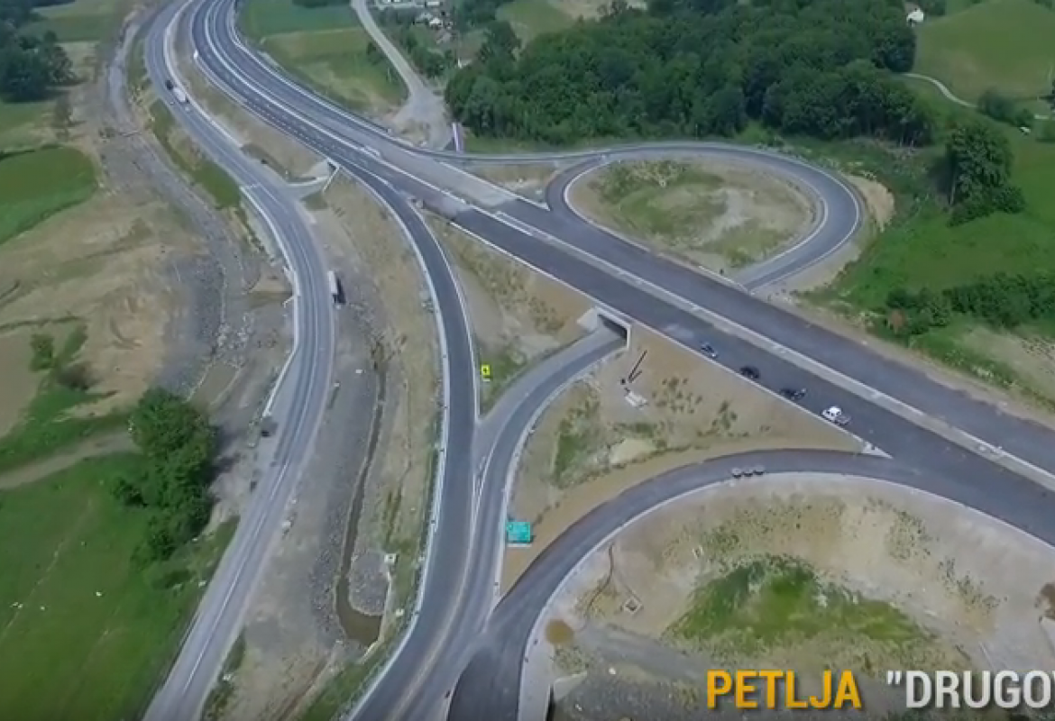 Pogledajte stanje radova na autoputu Banja Luka - Doboj