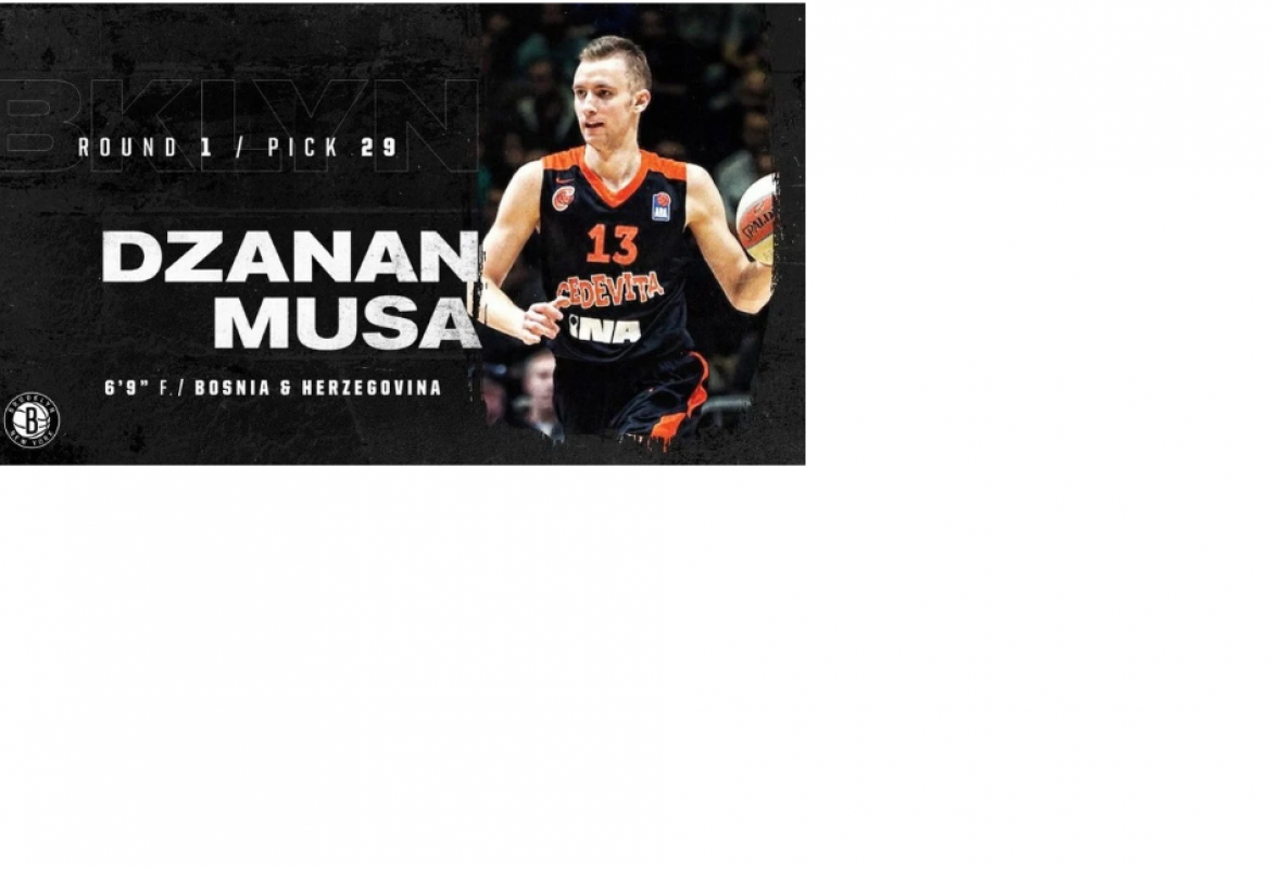 Musa kao 29. pick izabran od Brooklyna, Dončić odlazi u Dallas