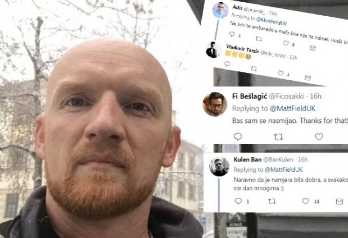 "Sada ste jedan od nas": Britanski ambasador nasjeo na bosanski humor ...