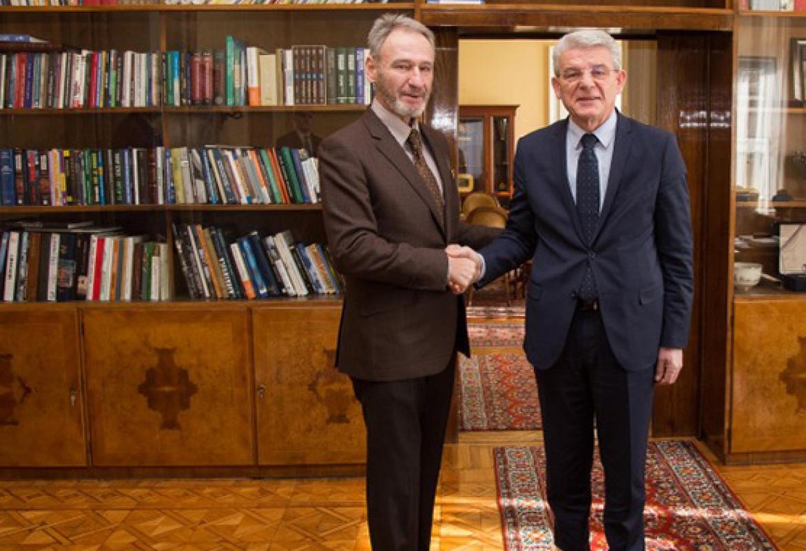 Džaferović i Lakić o evropskom i NATO putu kao ciljevima BiH