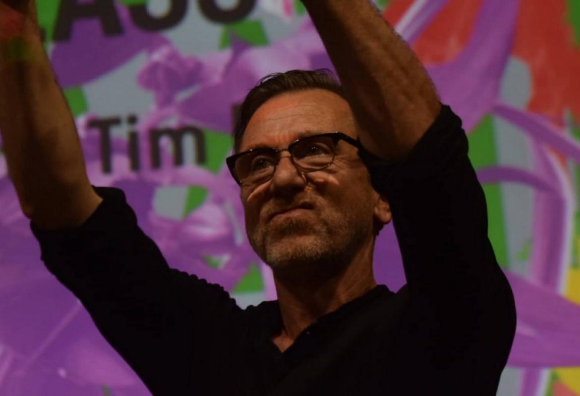 Tim Rot na crvenom tepihu pri uručenju nagrade "Počasno Srce Sarajeva"