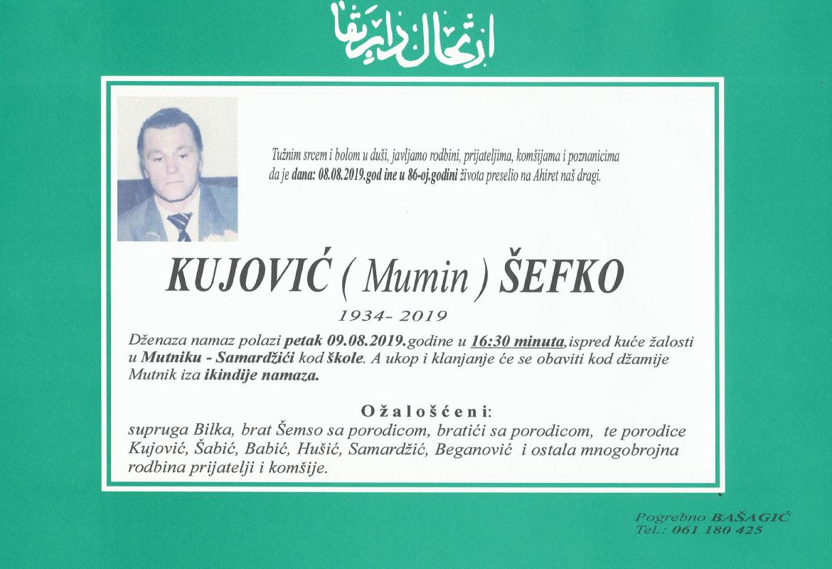 Na Ahiret preselio Kujović (Mumin) Šefko