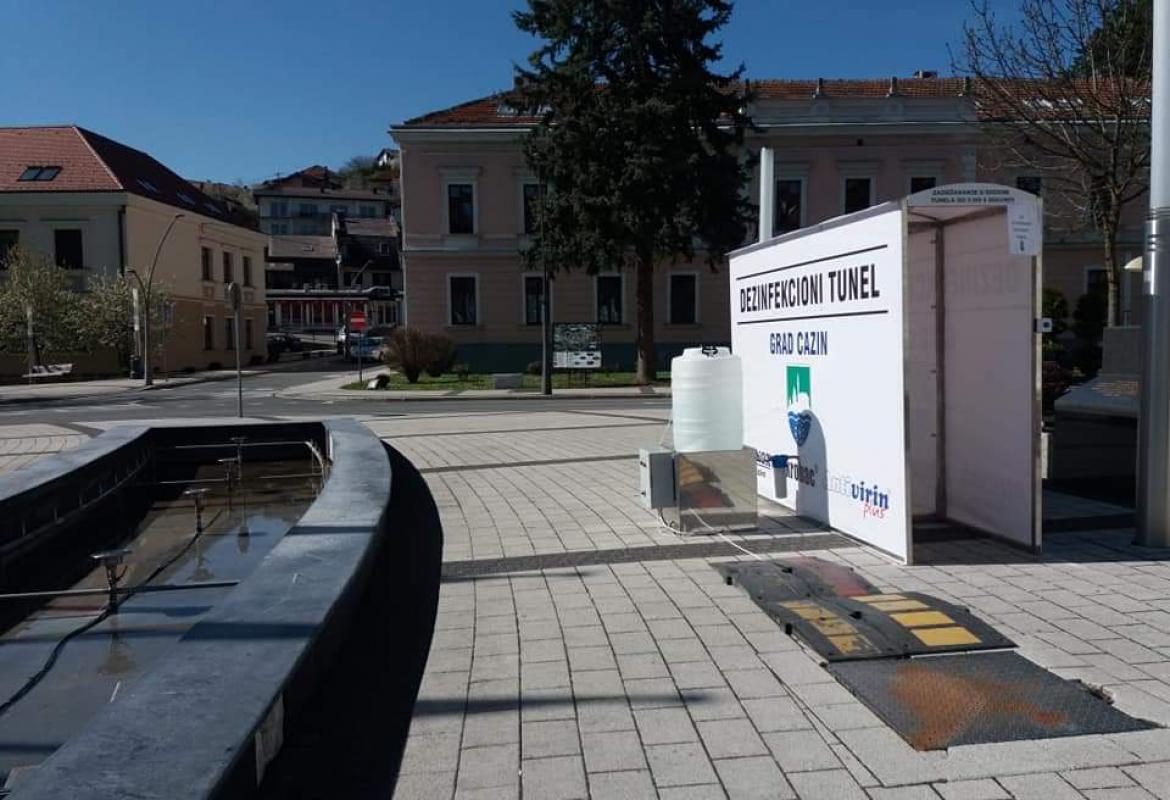 (VIDEO) U cilju prevencije protiv korona virusa postavljen ...