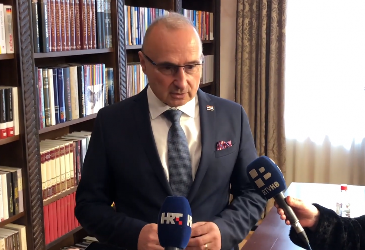 Gordan Grlić Radman u Sarajevu: BiH je naslonjena na Hrvatsku