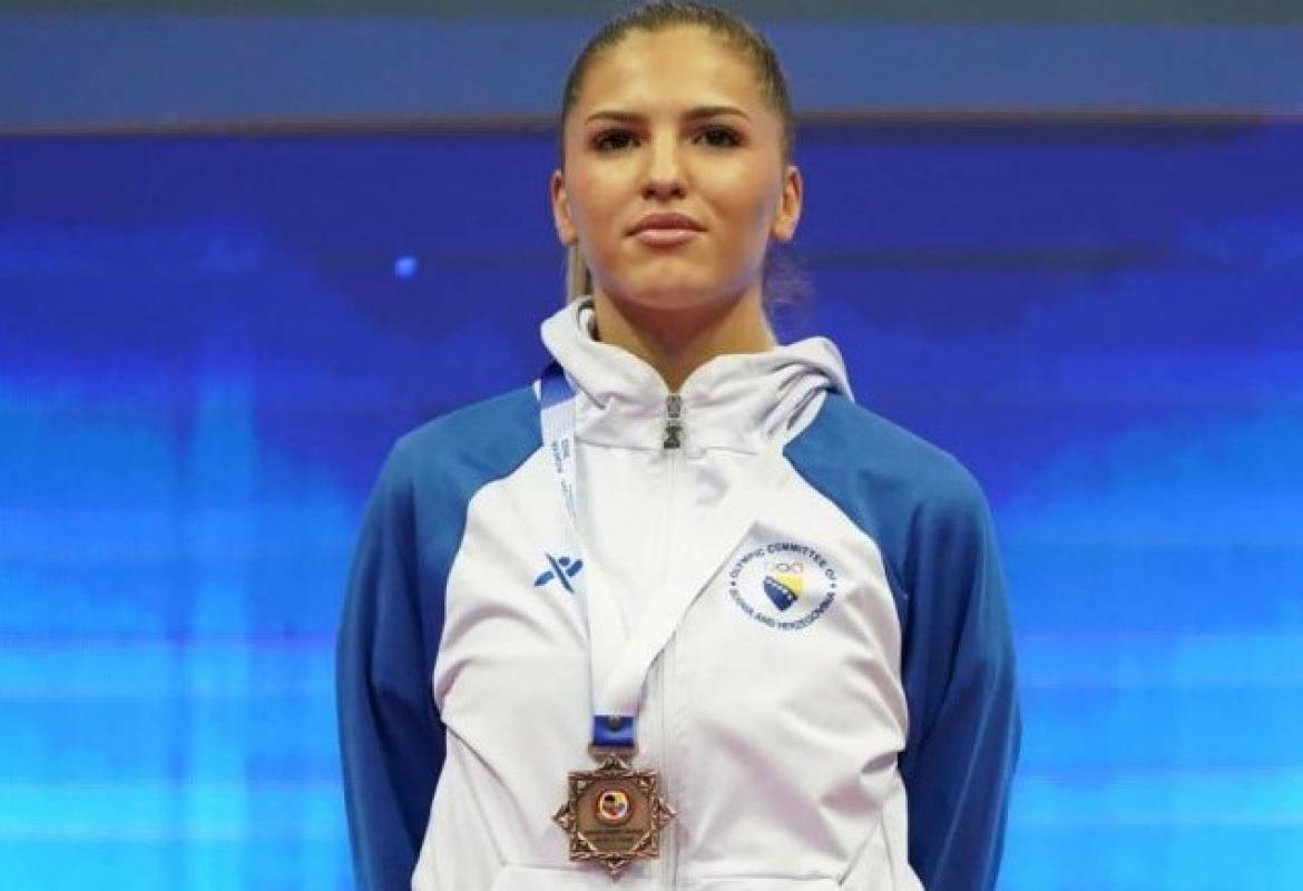 Bh. karatistkinja Emina Sipović bronzana na Svjetskom prvenstvu u Turskoj