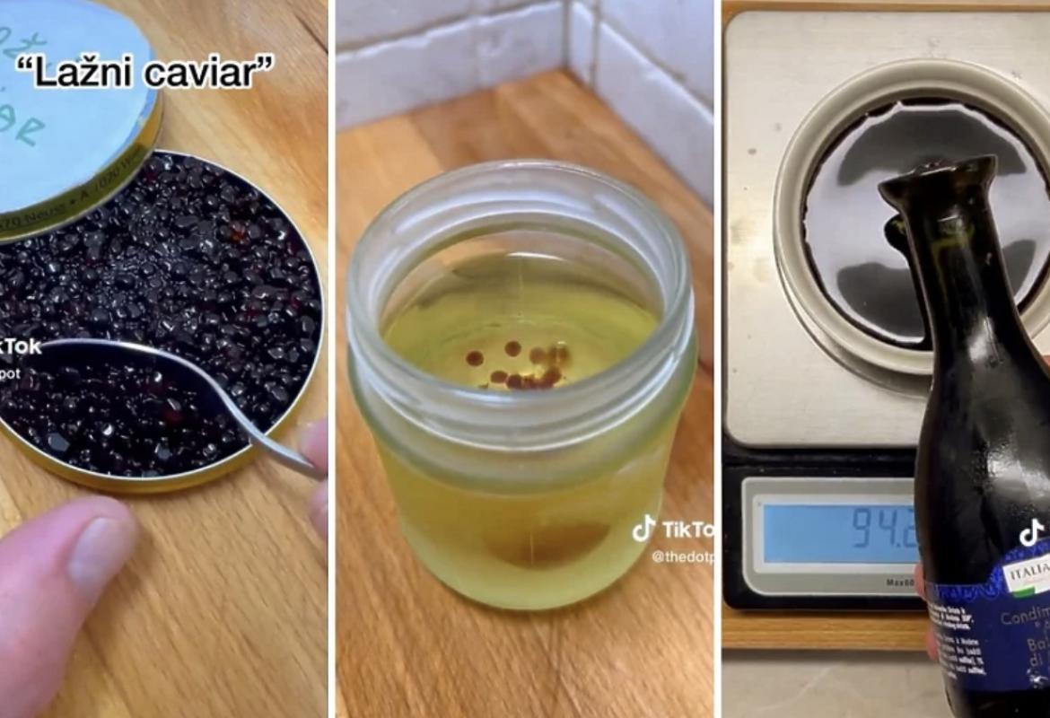 Kako napraviti jeftini lažni kavijar: Potrebna su vam samo tri sastojka