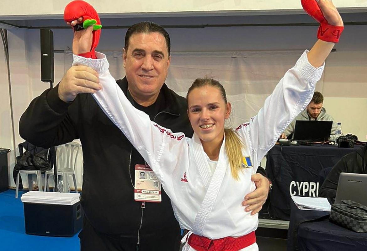 Talentovana bh. karatistkinja Nejra Sipović izborila finale Evropskog ...