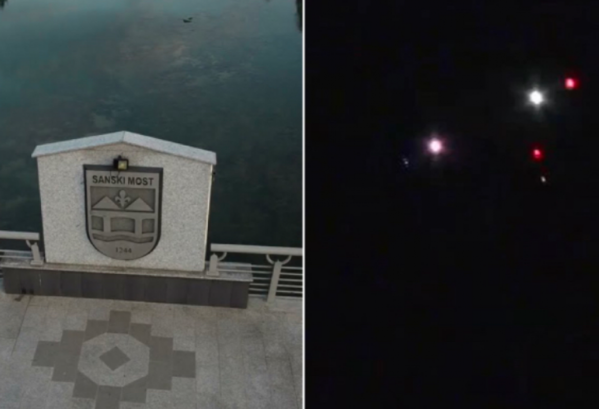 Građani prijavljuju misteriozna svjetla na nebu iznad Sanskog Mosta