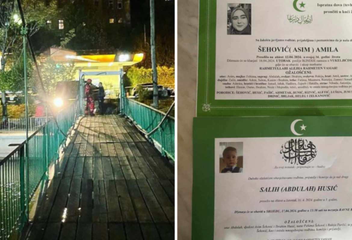 U tragediji smrtno stradali Amila Šehović i njen sin Salih: Poznato mjesto i vrijeme dženaze