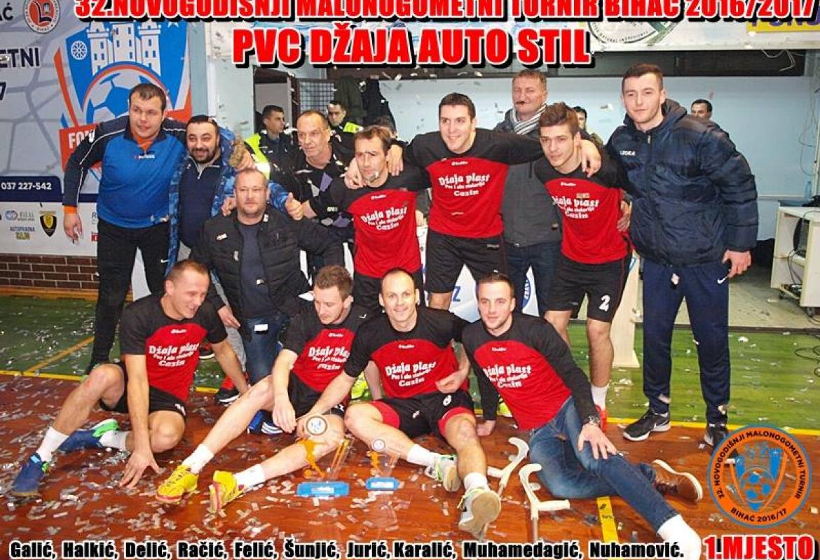 (FOTO) BIHAĆ: Ekipa PVC Džaja Auto Stil pobjednik 32. Novogodišnjeg ...