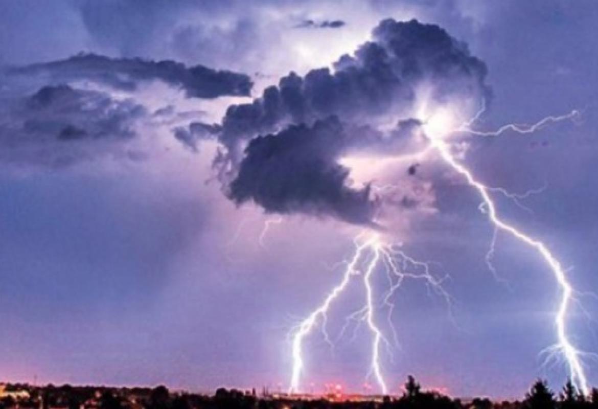 U Krajini večeras pljusak i grmljavina