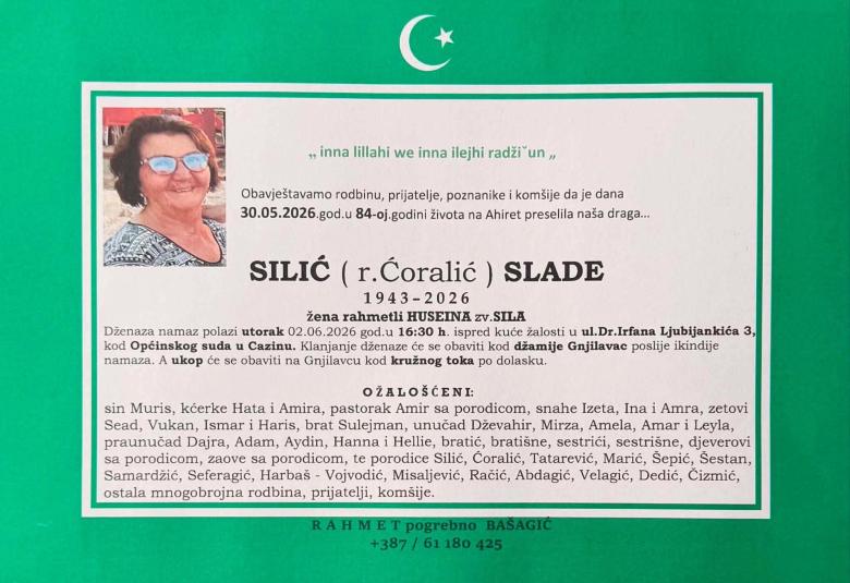 Na Ahiret preselila Kurtović Emina rođ. Mustedanagić | Cazin.NET